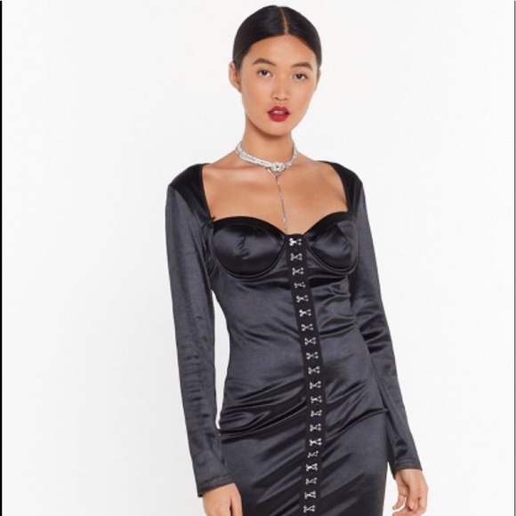 Fashion Nova | Dresses | Brand New Satin Dress | Poshmark